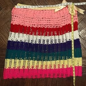 Skirts | Skirt Colorful Made By Hand Me | Poshmark